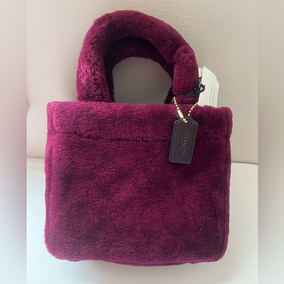 Coach | Bags | New Coach Shearling Tote Bag | Poshmark